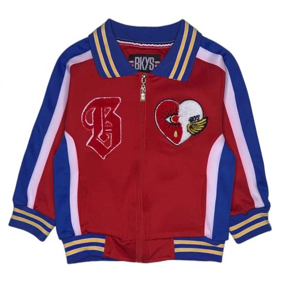 Bkys | Jackets & Coats | New Bkys Kids Jogging Jacket In Red | Poshmark